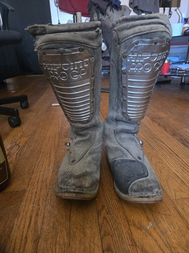 Vintage AlpineStars Super Victory (Hi-Point) Motocross Boots Size 11 | eBay