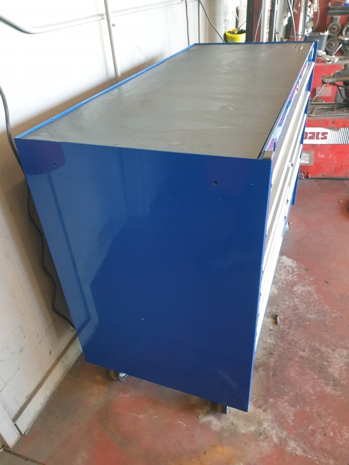 Matco 4s Toolbox Blue And Gray | eBay