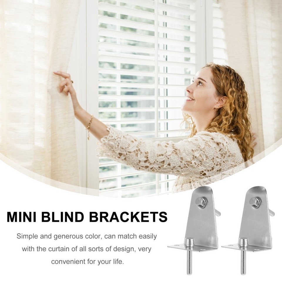 8 Sets Blind Accessories Stationary Louver Brackets Replacement for ...