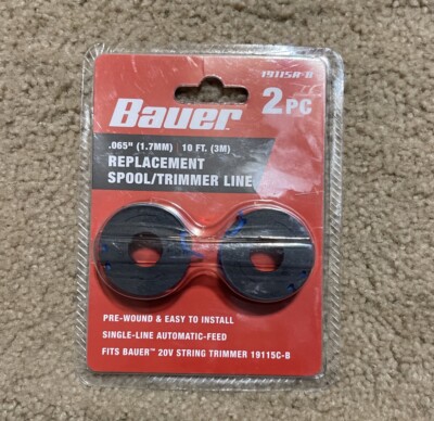 10 Ft. 0.065 In. Replacement String Trimmer Line for Harbor Freight ...