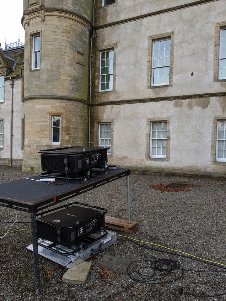 Panasonic DZ21 21,000 Lumen Projector smaller lighter low power than ...