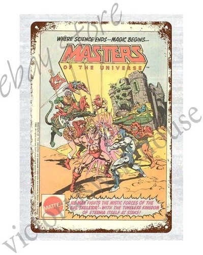 1982 Toy Comic Ad metal tin sign wall art | eBay