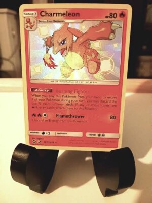 Charmeleon SV7/SV94 Shiny Vault Holo rare Pokemon - NM / MINT - Pack to ...
