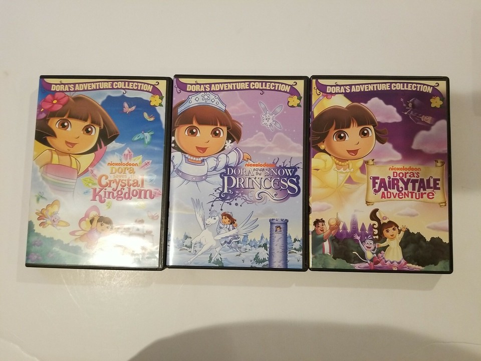 Dora the Explorer Dora's Storybook Adventures 3 DVD Boxed Set Preowned ...