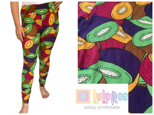 LULAROE BUTTERY SOFT LEGGINGS KIWI FRUIT AVOCADO SUSHI NEW OS 🌺🦄 | eBay
