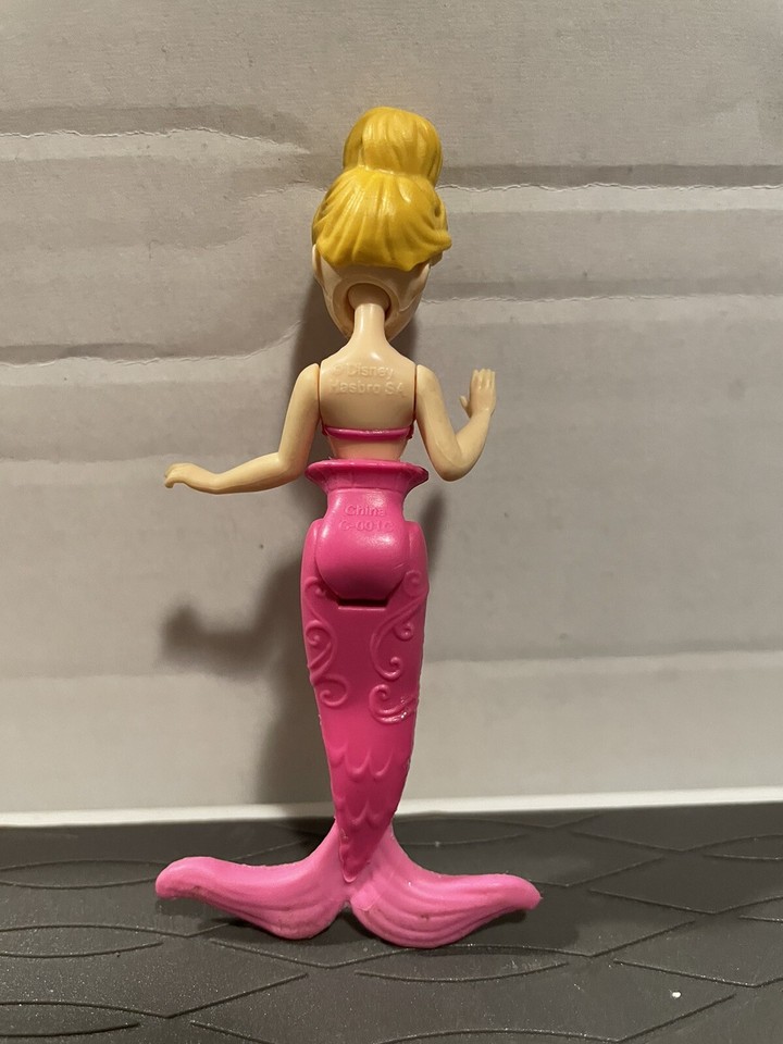 Disney little mermaidd. pink glitter tail blonde | eBay