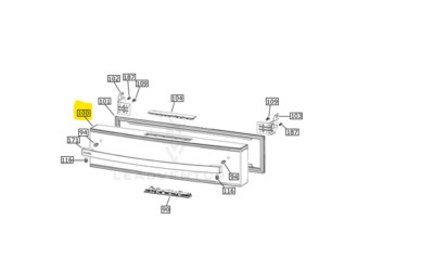 GE Refrigerator Convertible Drawer Door, WR78X31904, | eBay