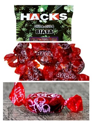 HACKS Regular Flavour Cough Sweet - 2packsx100g~from Malaysia ...