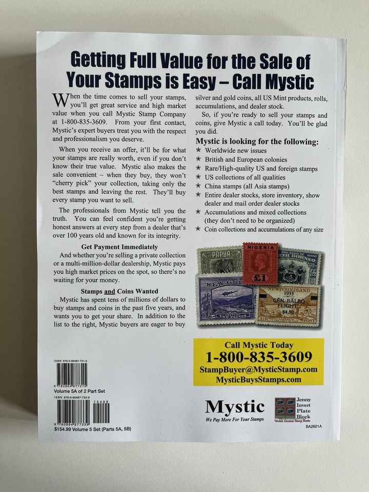 NEW 2025 Scott Standard Postage Stamp Catalogue Vol. 5A N-Phil | eBay