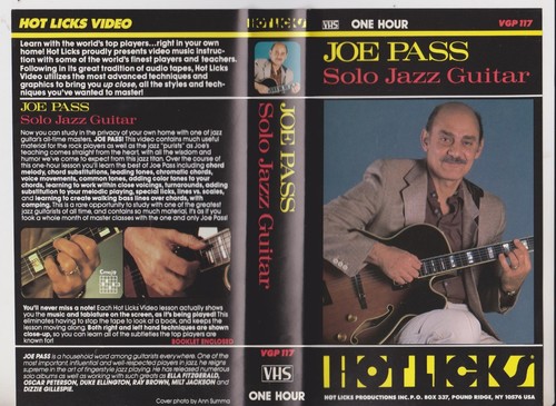 JOE PASS Solo Jazz Guitar VHS | eBay
