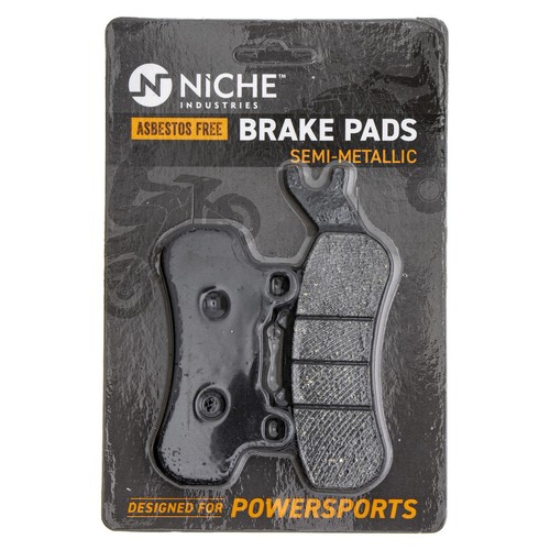 Brake Pad Set for Can-Am 715900379 Front Left Semi-Metallic Defender ...