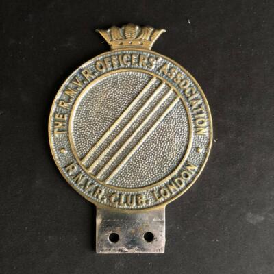 ROYAL NAVEL VOLUNTEER RESERVE RNVR OFFICERS ASSOCIATION LONDON CAR ...