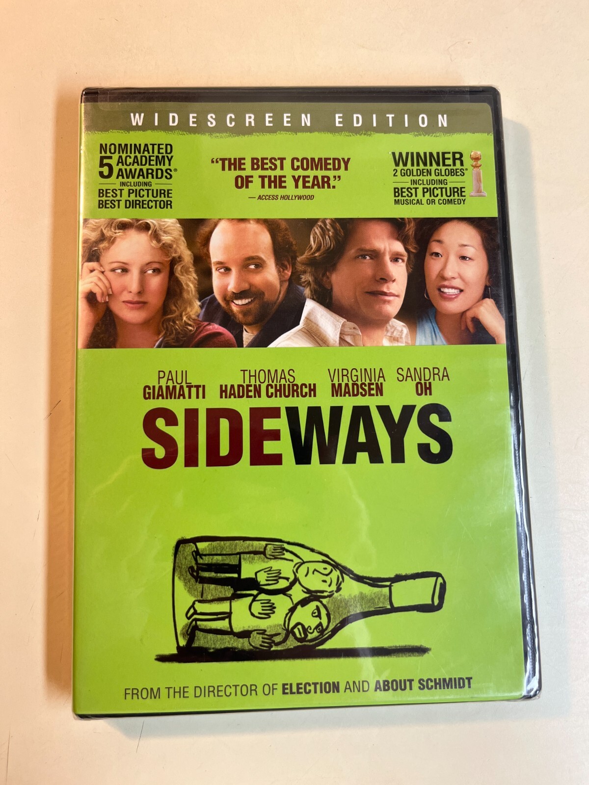 Sideways DVD Paul Giamatti, Thomas Haden Church, Comedy, Special Features 24543175780 | eBay