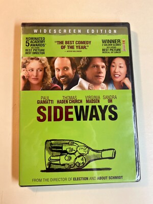 Sideways DVD Paul Giamatti, Thomas Haden Church, Comedy, Special ...