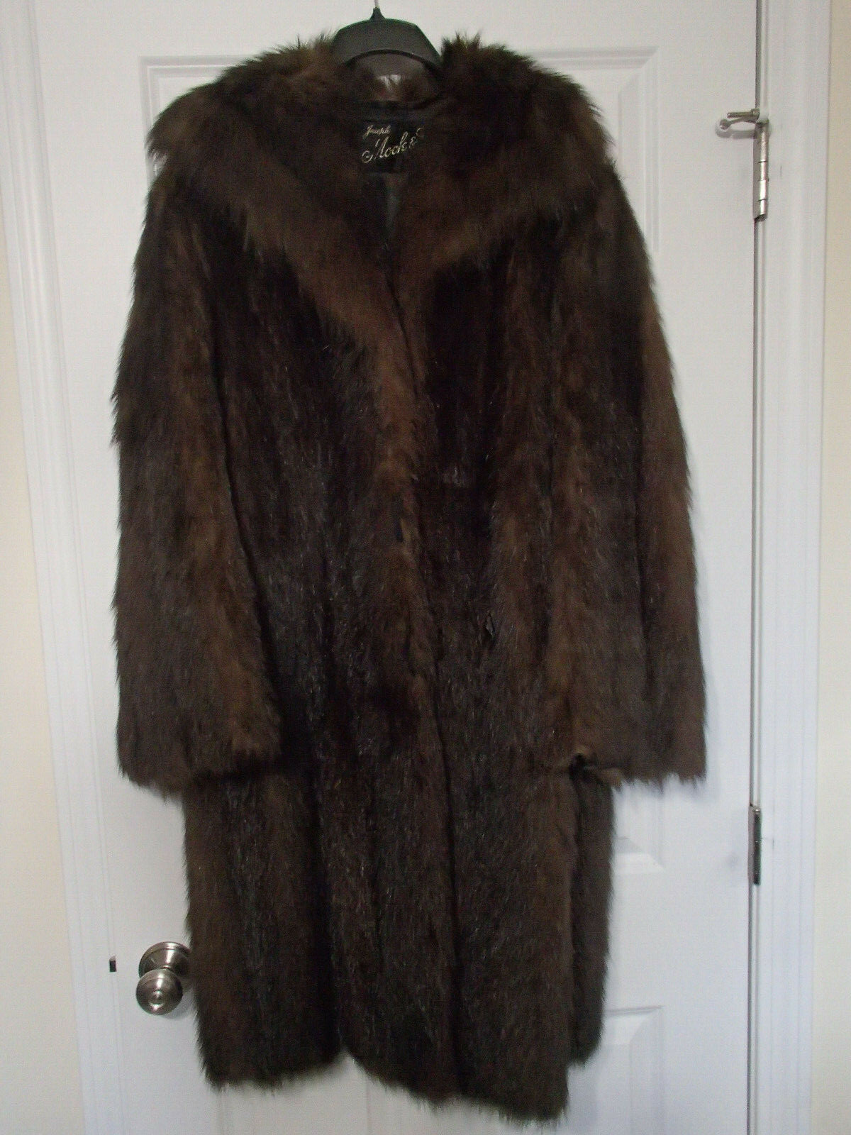 vintage 1940s skunk fur - Gem