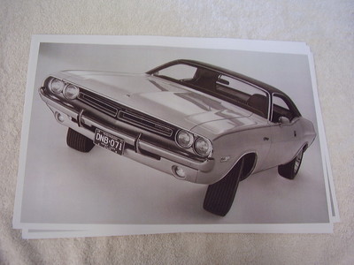 1971 DODGE CHALLENGER FRONT VIEW 11 X 17 PHOTO PICTURE | eBay