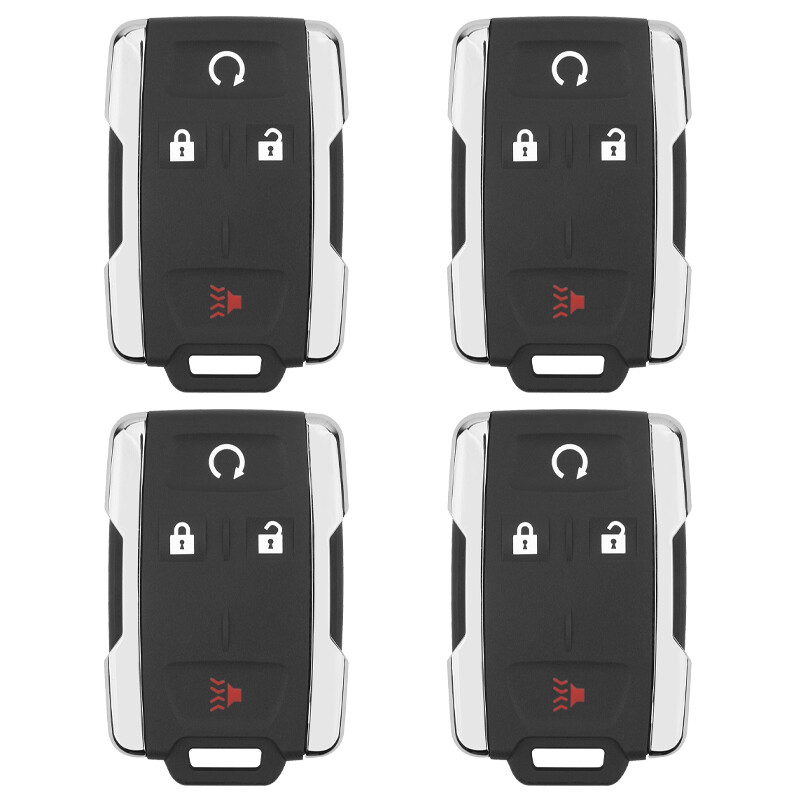 Keyless Remote Start Key Fob for 2014 -2019 Chevy Silverado / 2015-2021 ...