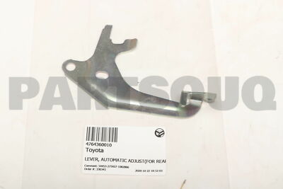 4764360010 Genuine Toyota LEVER, AUTOMATIC ADJUST(FOR REAR BRAKE), RH ...