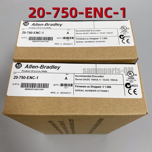 AB 20-750-ENC-1 Allen-Bradley 20750ENC1 Incremental Encoder SerA NEW ...