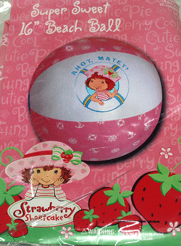 Strawberry Shortcake Inflatable Beach Ball 16" / Pool Toy | eBay