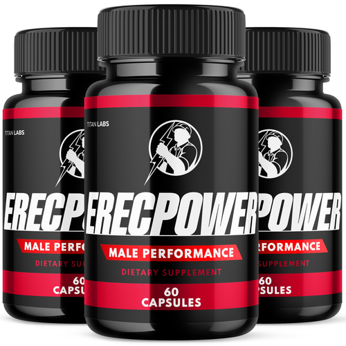 (3 Pack) Erecpower for Men, Erec Power Advance Male Support Pills (180 ...