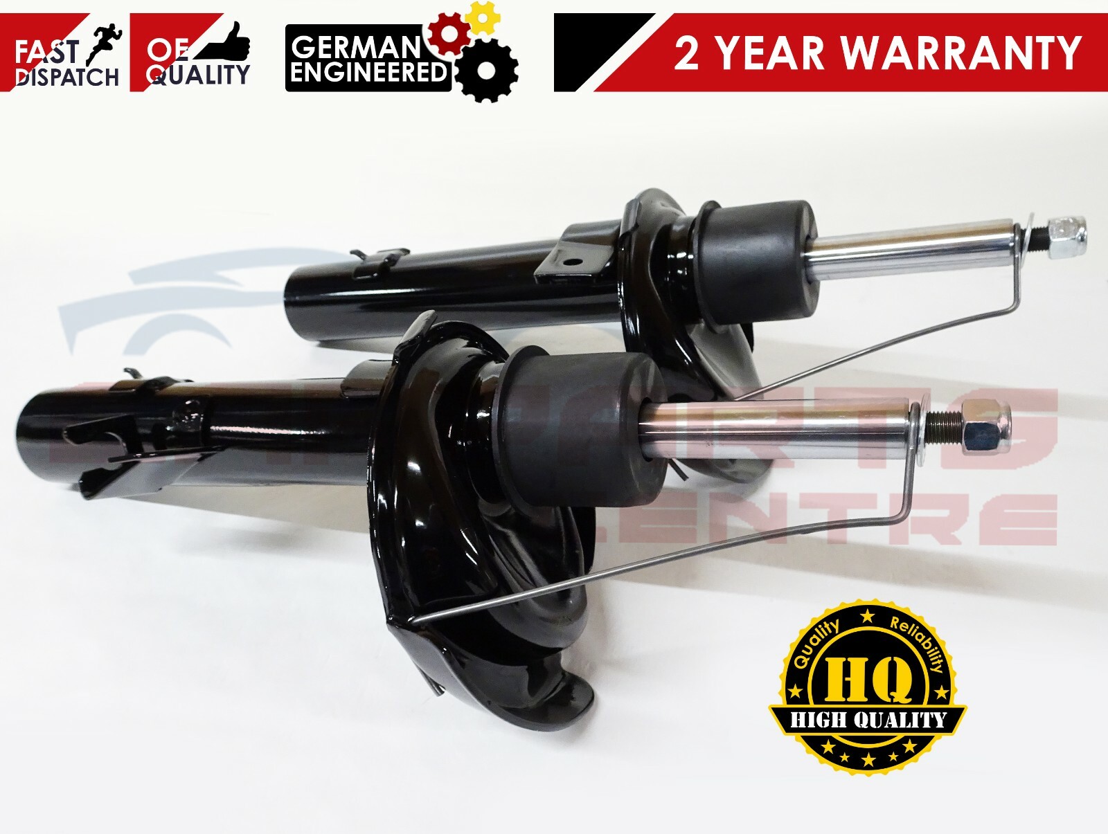 FOR FORD FOCUS MK2 C-MAX 2x FRONT QUALITY STRUT SHOCK SHOCKERS ...