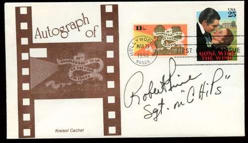 Robert Pine signed autograph Postal Cover FDC Actor Sgt. Getraer on ...