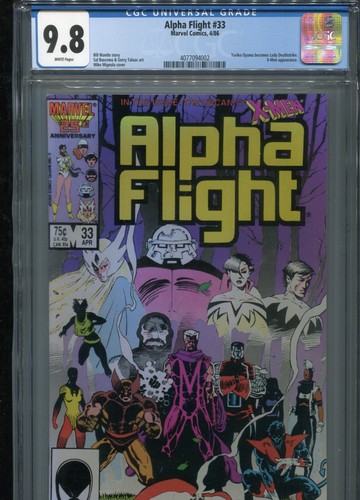 Alpha Flight #33 (Lady Deathstrike) CGC 9.8 WP | eBay