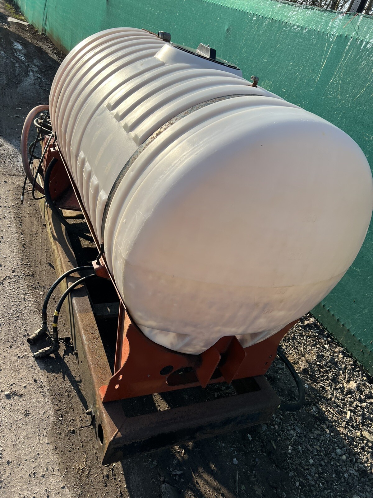 300 Litre Mobile Trailer Water Bowser Tank With Hydraulic Fittings ...