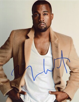Kanye West - Signed Photograph | eBay