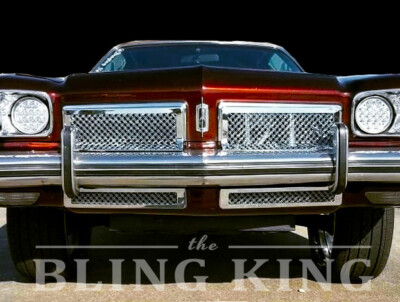 1973 Olds Oldsmobile Delta 88 Chrome Grill Dual Weave Mesh Grille ...