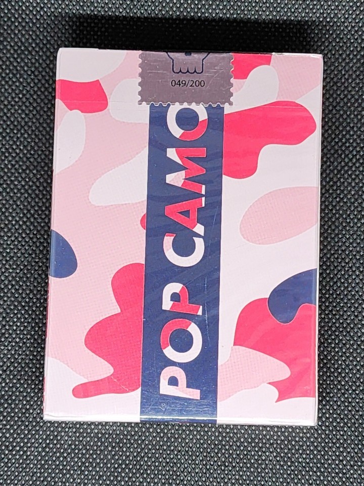 Pop Camo Gilded Playing Cards - New - #49 of 200 | eBay