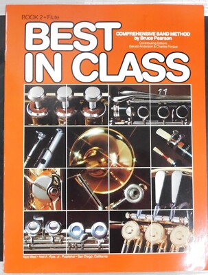 Best In Class FLUTE Bk 2 - Comprehensive Band Method - Bruce Pearson | eBay