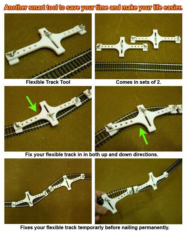 HO/OO Flexible Track Holder Proses FT-HO-01 | eBay