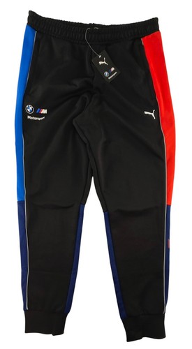 NEW Puma Men’s BMW Motorsport MMS MT7 Track Pants Joggers Large Black ...