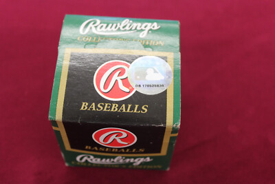 Rawlings Officail Collectors Edition Baseball Factory Sealed Rawling ...