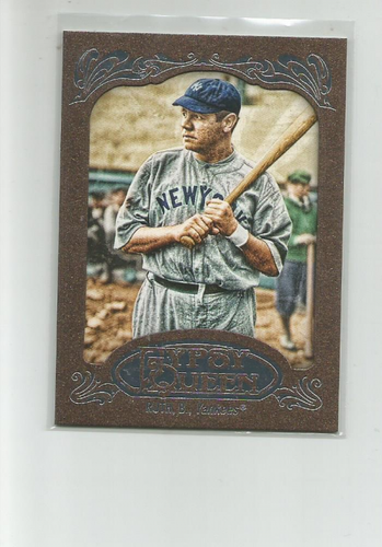 2012 TOPPS GYPSY QUEEN FRAMED GOLD #300 BABE RUTH | eBay