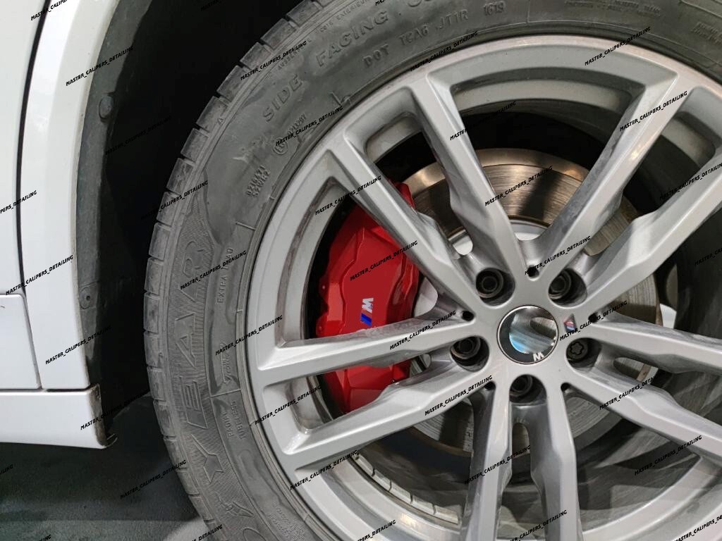 NEW BMW X3 M BRAKE CALIPERS COVERS CUSTOM METAL MADE 15 COLORS ...