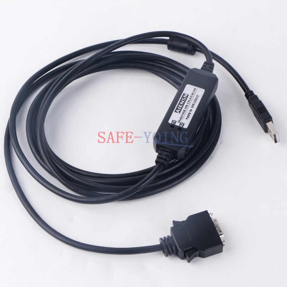 ONE USB-MR-CPCATCBL3M Programming Cable for Mitsubishi Servo MR-J2S/J2 ...