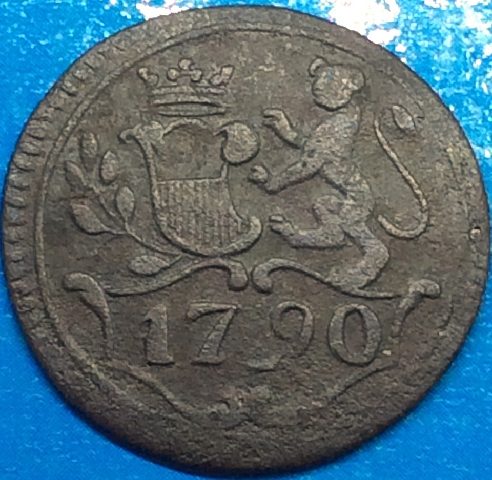 Italy 1790 Bolognino Lucca St. Peter / Panterino billon | eBay