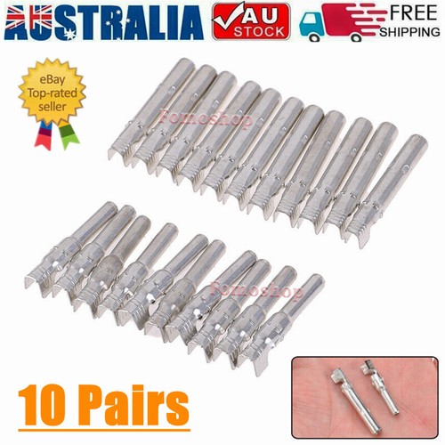 10 Pairs Solar Connector 30A Inner Core Compatible Terminal Male Female ...