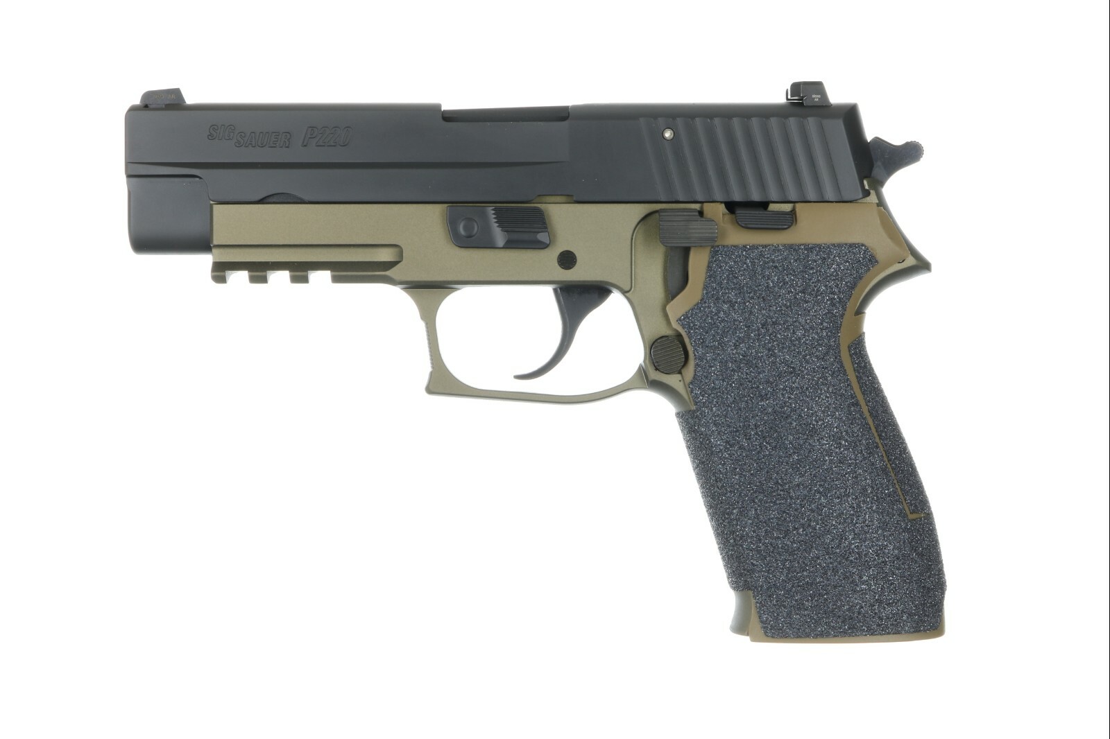 Talon Grips for Sig Sauer P220 Combat Full Size CC Black Granulate 023G ...