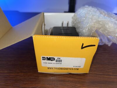 DMP 376 12VDC, 600MA AC Adapter Plug-In Transformer | eBay