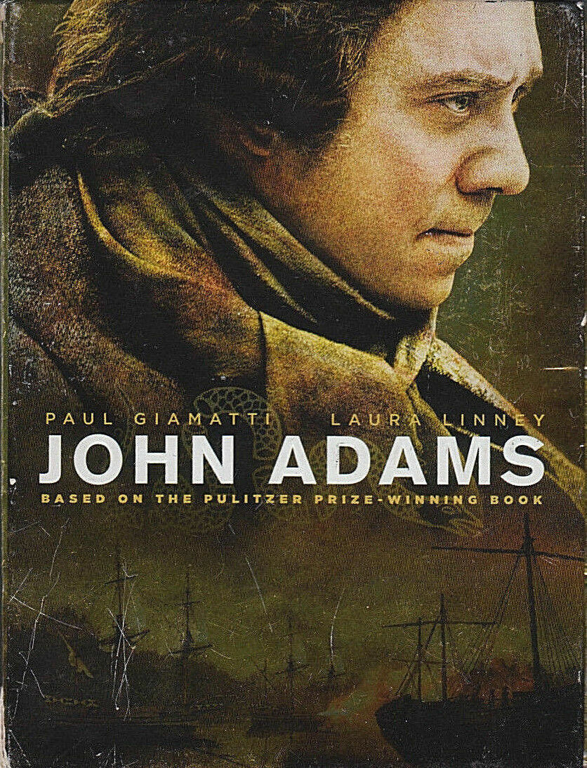 JOHN ADAMS HBO 8hr DVD Paul GIAMATTI Laura LINNEY David McCULLOUGH ...