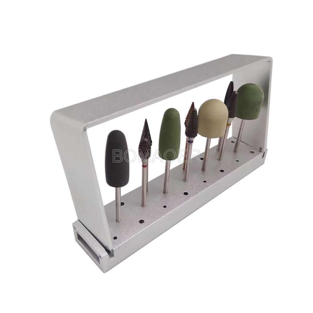 1PC 23 holes High & Low Speed Dental Burs Holder Stand FG RA HP Drills ...