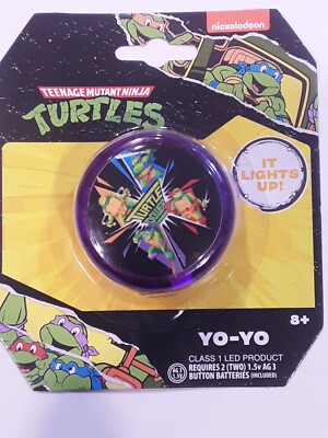 TEENAGE MUTANT NINJA TURTLES LIGHT UP PURPLE YO-YO | eBay
