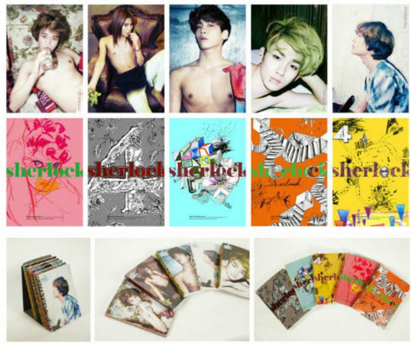 Shinee Sherlock Album Cover