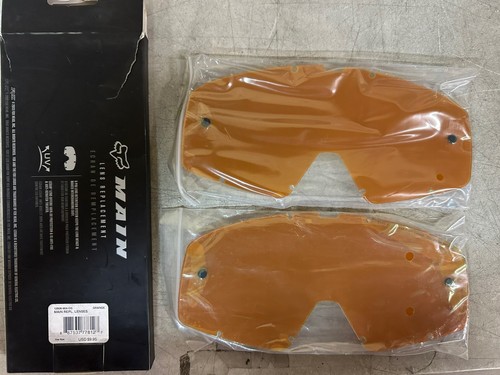 NEW FOX MAIN Replacement Lenses (2pk) ORANGE PN 12606-904-OS | eBay