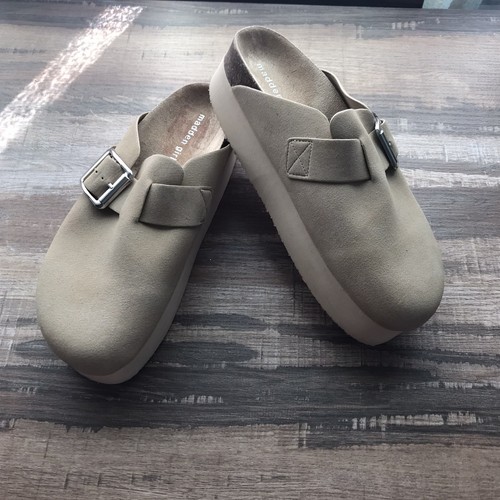 Madden Girl Women's Cutie Pie buckle Platform Clogs size 9.5 See Pics ...