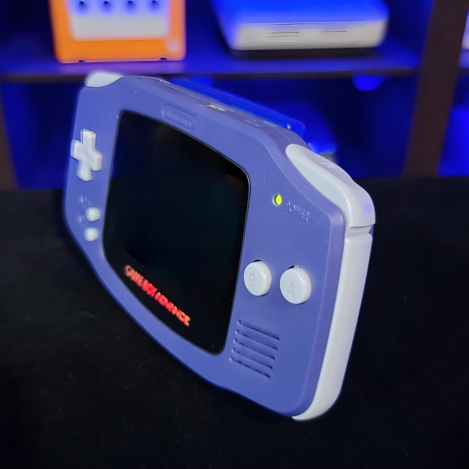 Nintendo Game Boy Advance Console System Cleaned Tested New Indigo ...